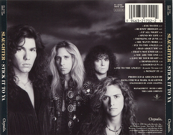 Slaughter – Stick It To Ya | ROCKVINILOS - Tienda de Vinilos y CDs