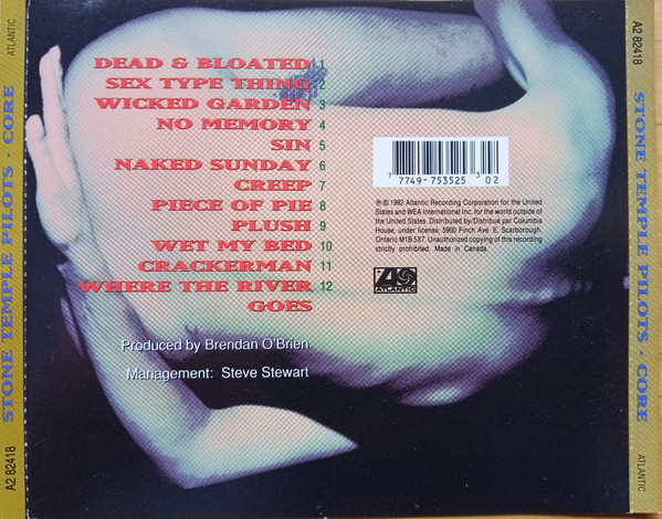 Stone Temple Pilots – Core | ROCKVINILOS - Tienda de Vinilos y CDs